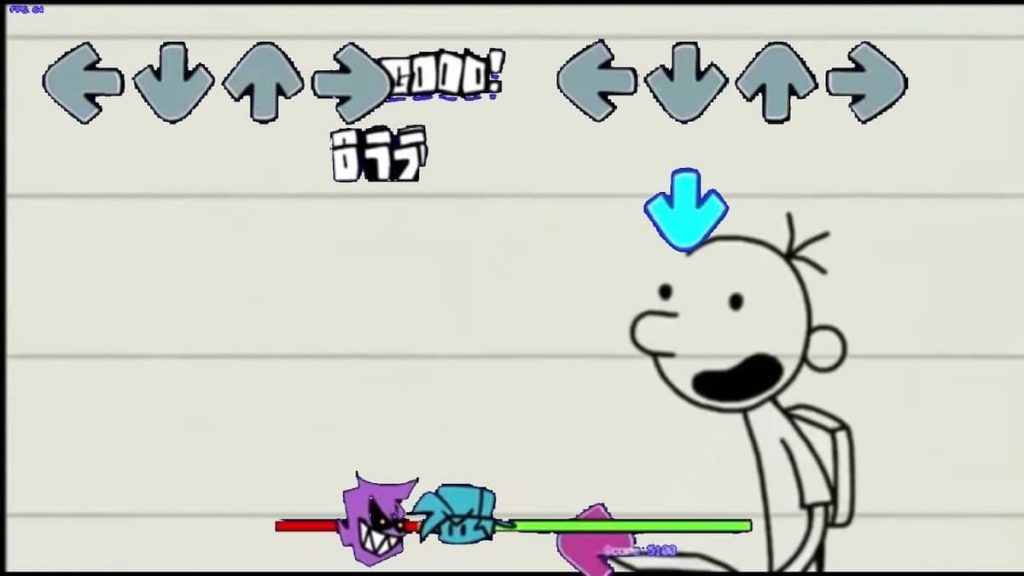 Greg Heffley Mod Test FNF